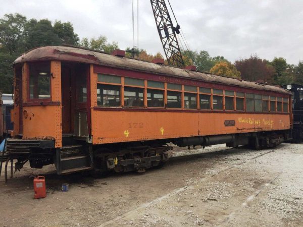 Historic 1920 interurban car returns home to Illinois - Illinois ...