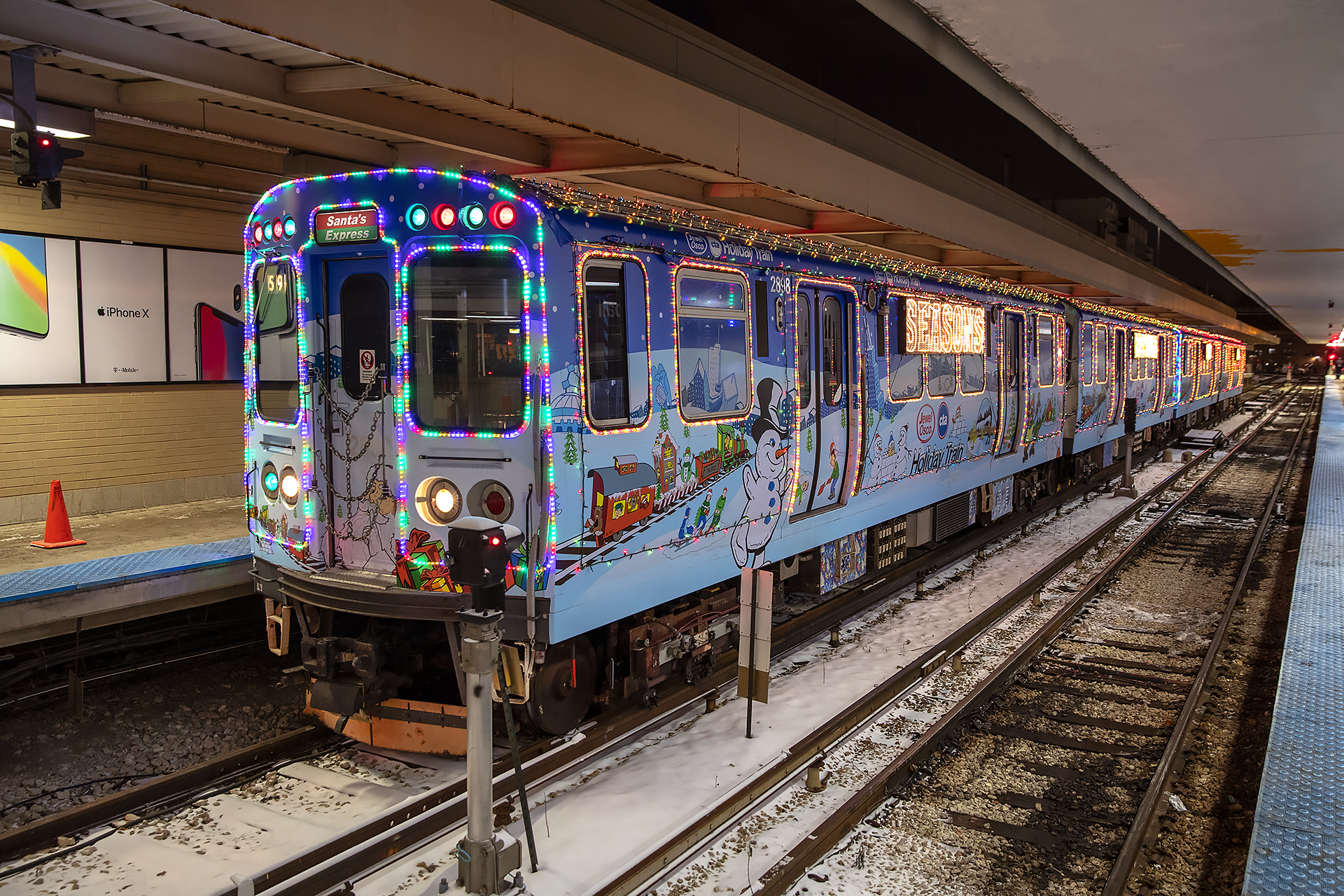 Snowflake Special - Illinois Railway Museum