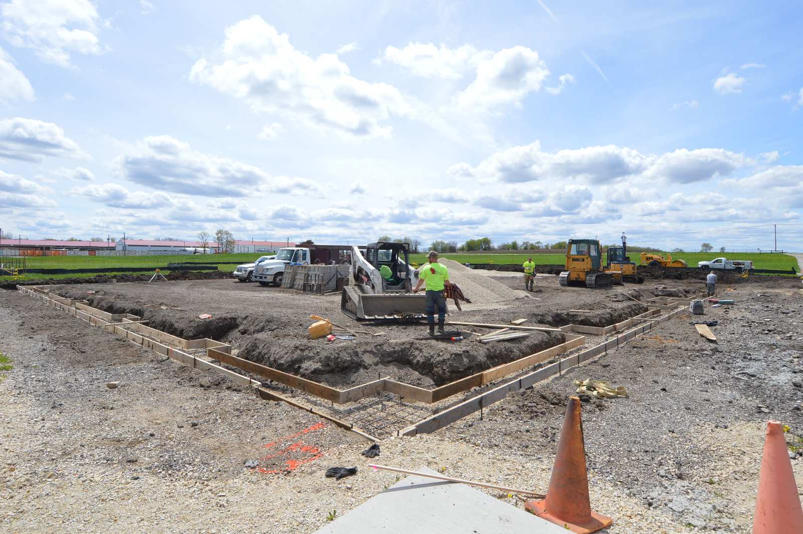 Construction begun on Multi-Purpose Building - Illinois Railway Museum