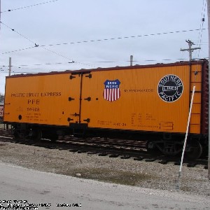 Pacific Fruit Express 68428 - Illinois Railway Museum