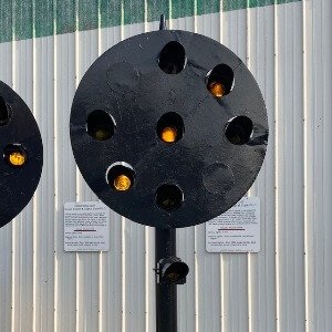 Display Signal - ex-PRR Position Light - Illinois Railway Museum