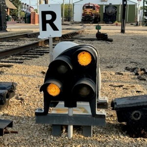 Streetcar Line - Signal 712 - Illinois Railway Museum