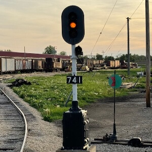 Streetcar Line - Signal 741 - Illinois Railway Museum