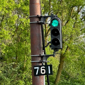 Streetcar Line - Signal 761 - Illinois Railway Museum