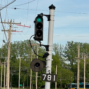 Streetcar Line - Signal 781 - Illinois Railway Museum